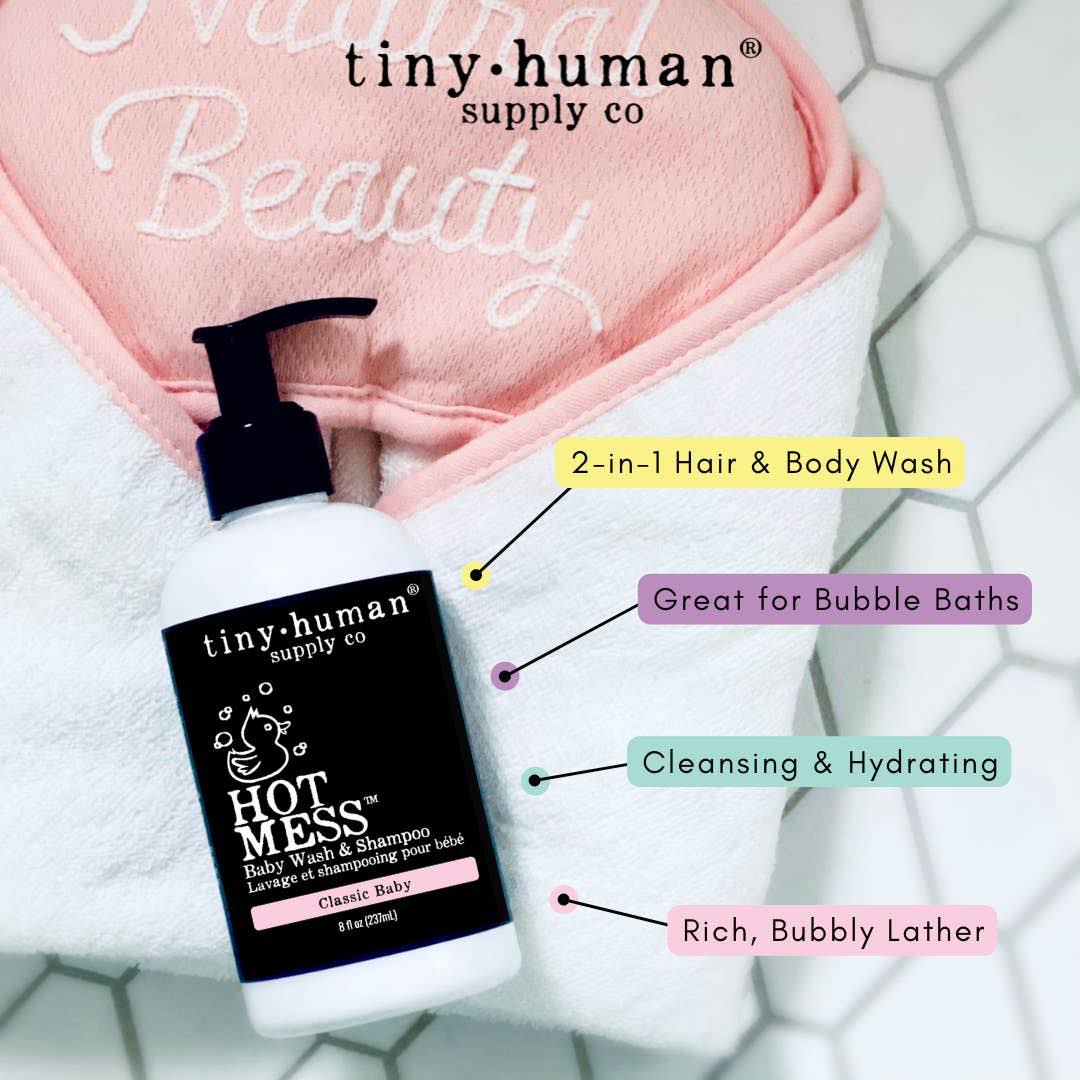 Tiny Human Hot Mess Shampoo and Baby Wash - Naturally On Main