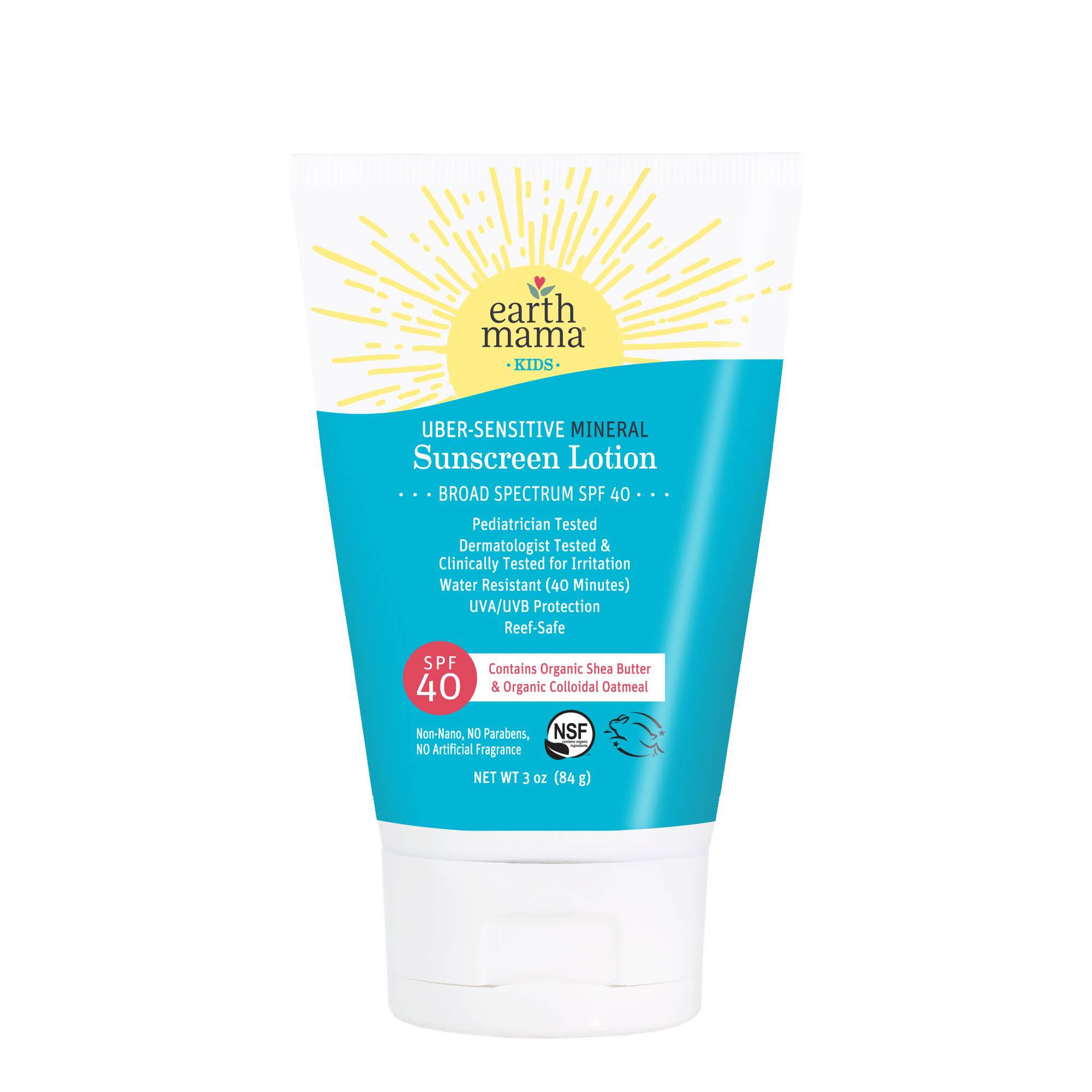 Kids Uber-Sensitive Mineral Sunscreen Lotion - SPF 40 - Naturally On Main