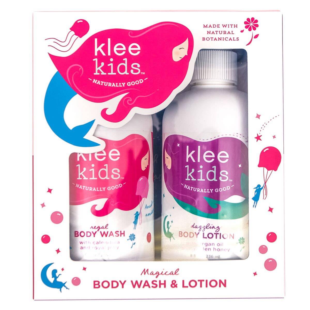 Klee Kids Regal Body Wash and Dazzling Body Lotion Set - Naturally On Main