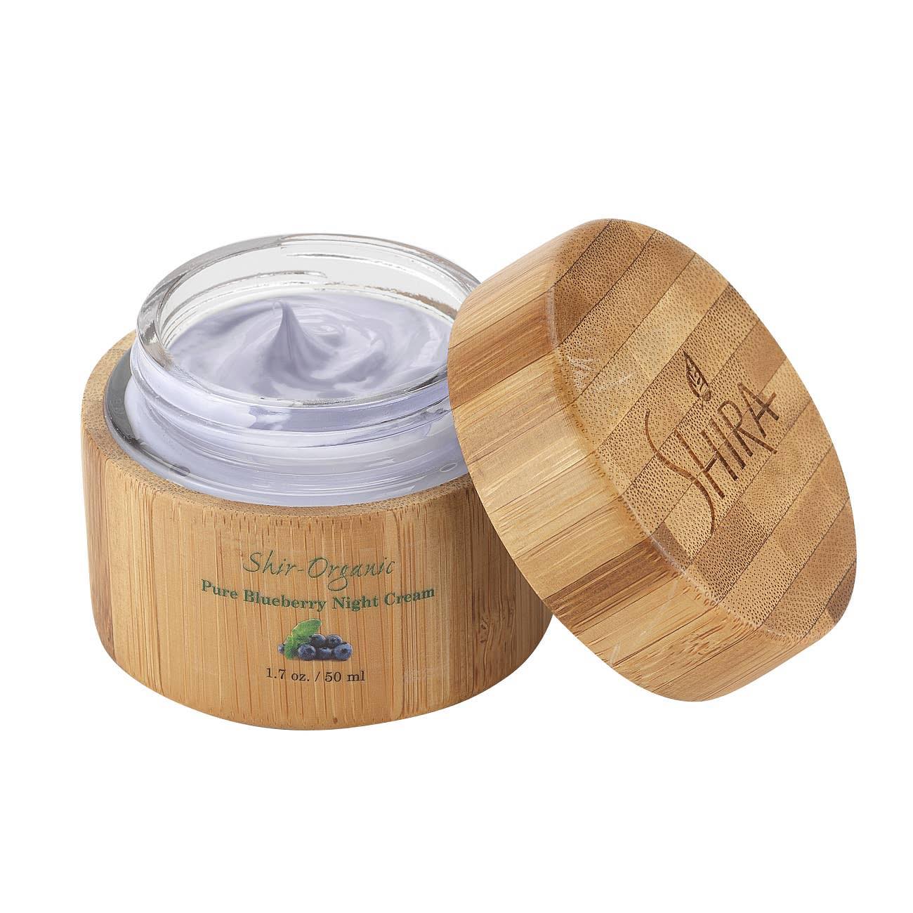 Shir-Organic Blueberry Night Cream Normal Dry Skin AntiAging ...