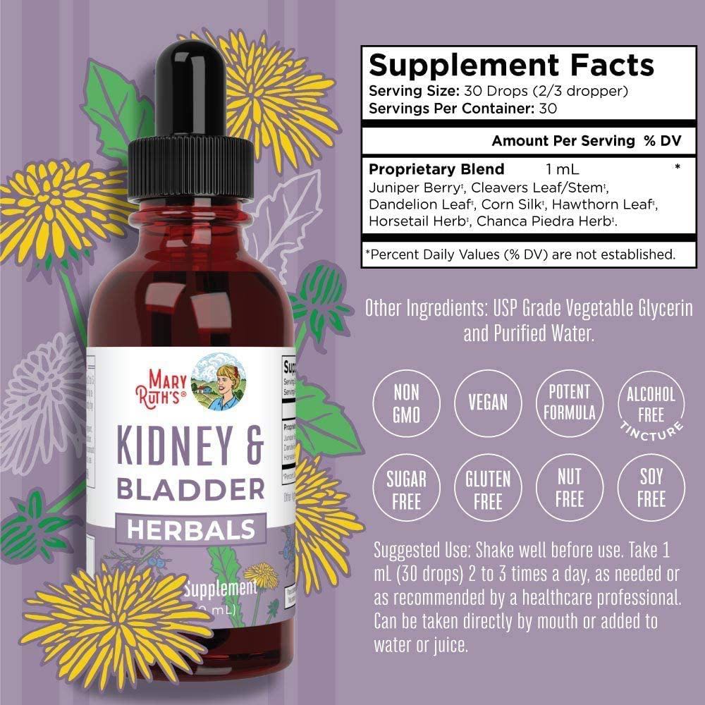 Organic Kidney & Bladder Herbal Blend Liquid Drops - Naturally On Main