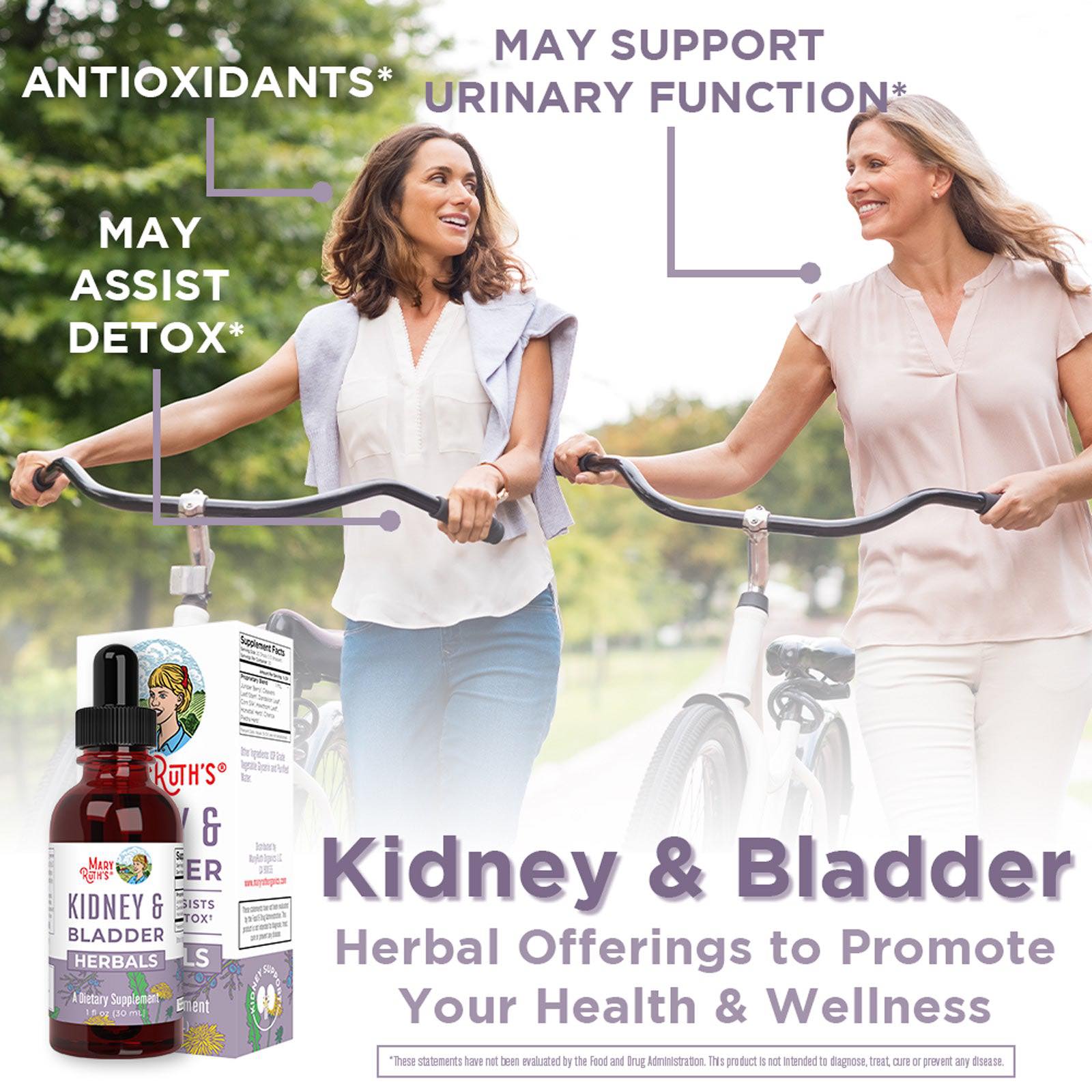 Organic Kidney & Bladder Herbal Blend Liquid Drops - Naturally On Main