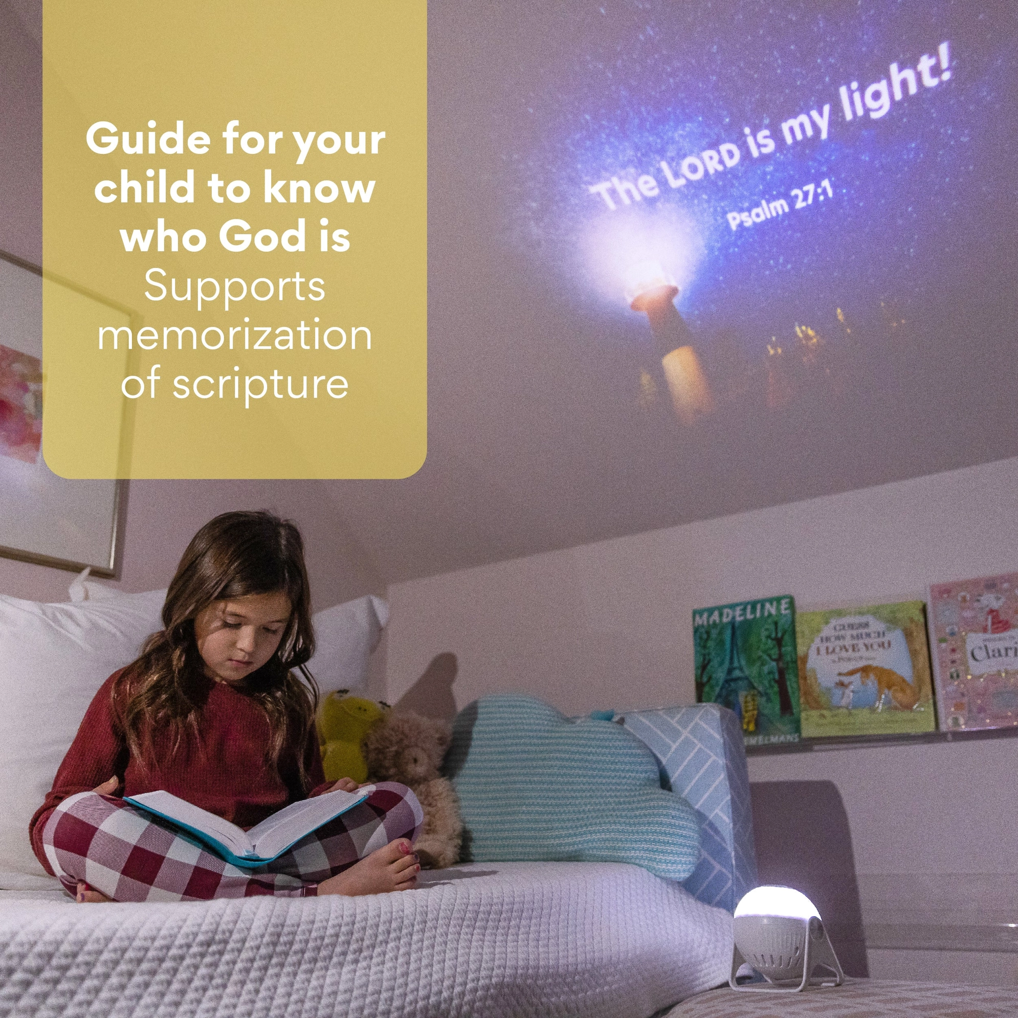GloriLight Starter Kit: Projector + 6 Free Bible Verse Discs ...