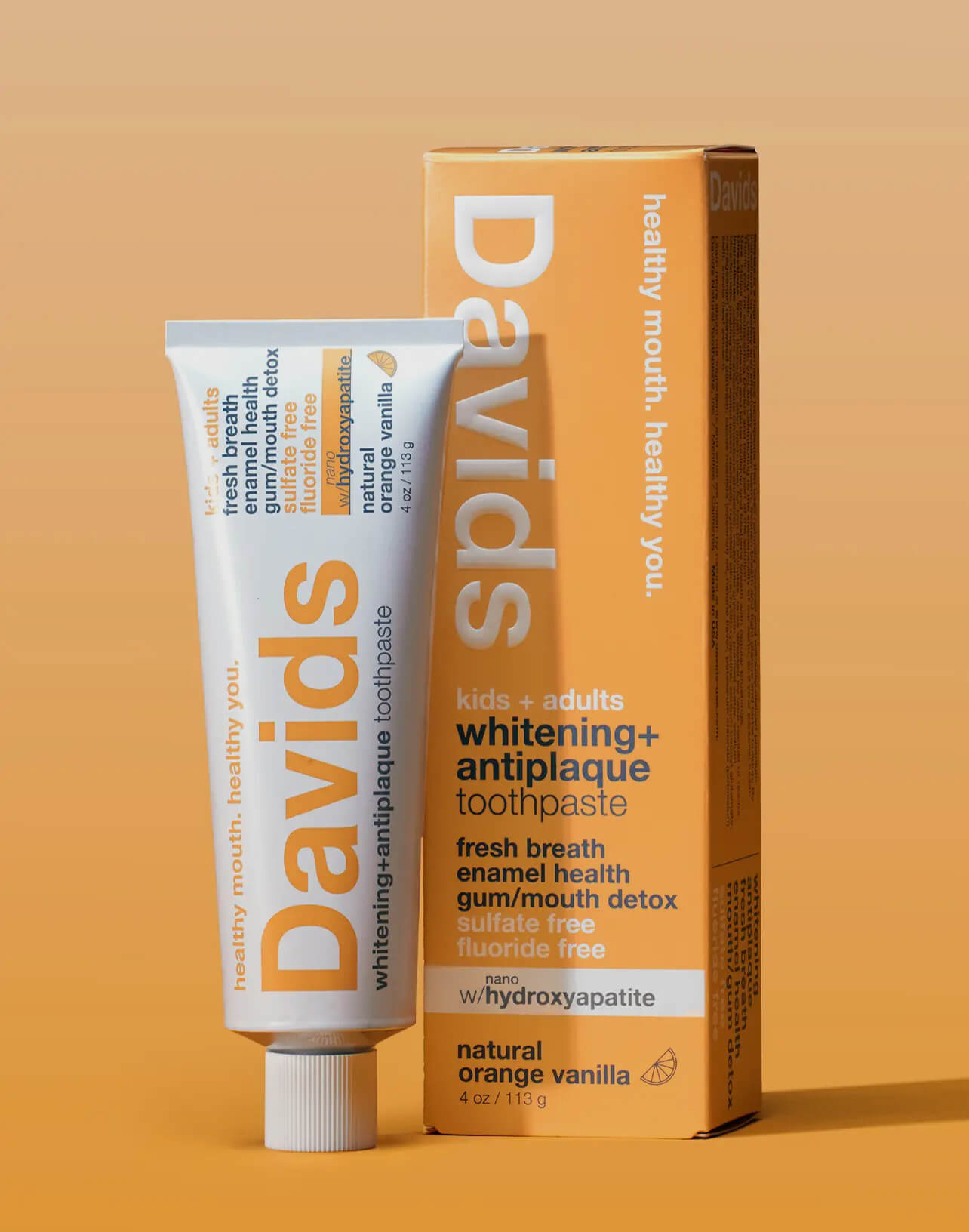 Davids Premium Toothpaste / Herbal Citrus Peppermint - Naturally On Main