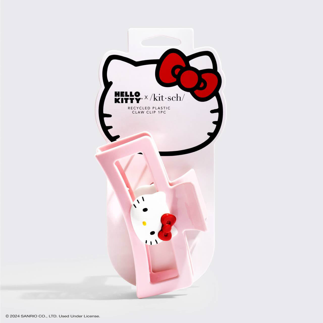 Hello Kitty X Kitsch Recycled Jumbo Open Clawclip-Kitty Face ...