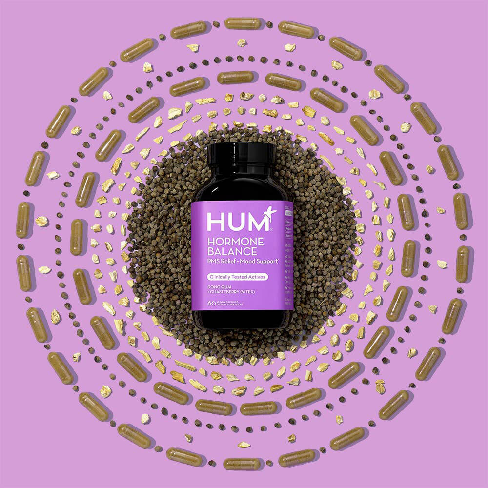 HUM Hormone Balance Capsules For Pms Support - Naturally On Main