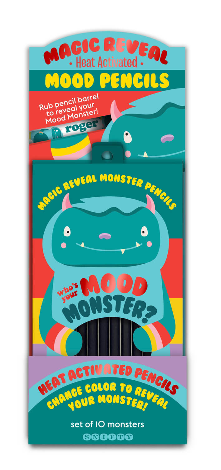 Magic Reveal Monster Mood Pencils - Naturally On Main