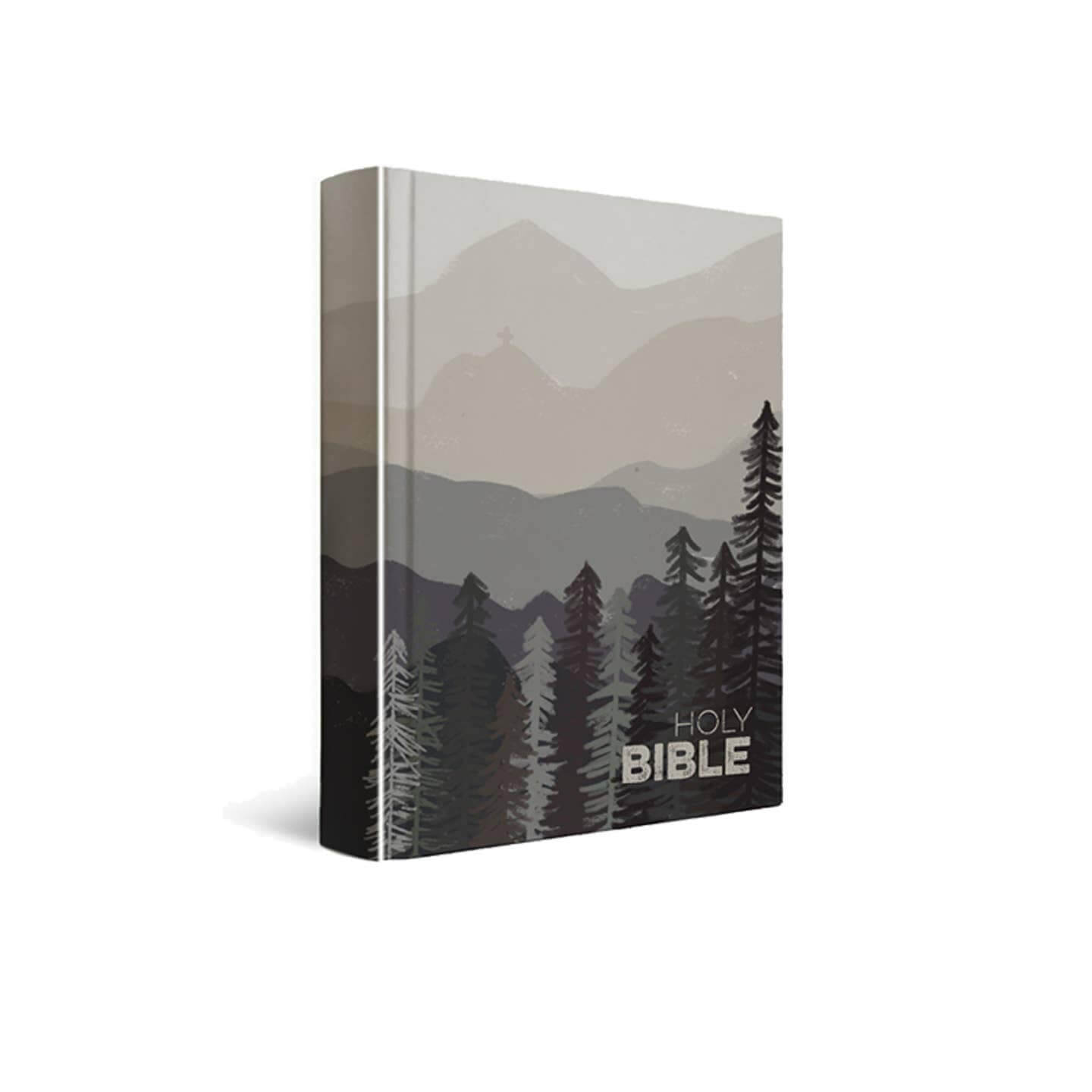 Mountain Grey Journaling Bible - Naturally On Main