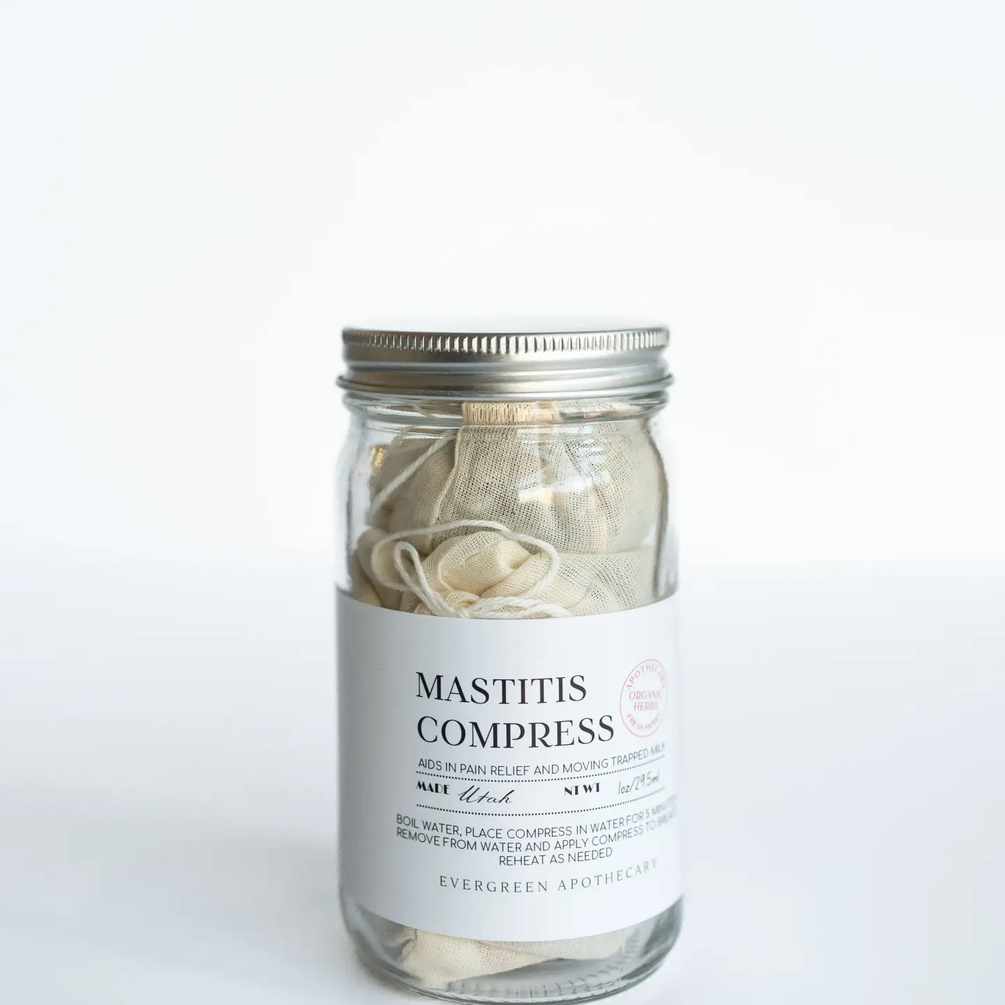 Mastitis Relief Compress - Herbal Remedy - Naturally On Main